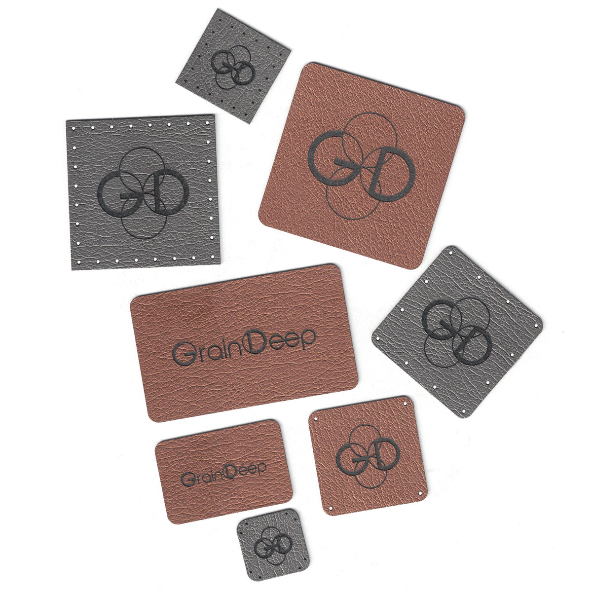Pearlized Labels - Custom Tags - Flat - Patches – GrainDeep